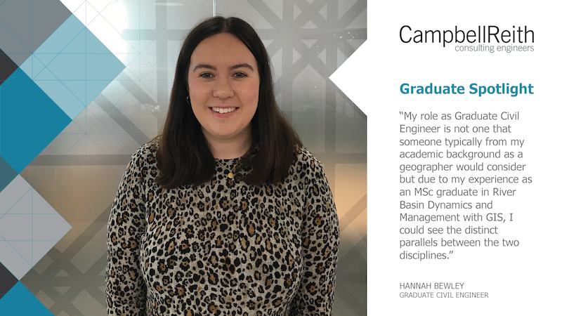 Graduate Spotlight: Hannah Bewley, Graduate Civil Engineer